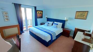 Quarto Duplo Superior, varanda, vista para o rio