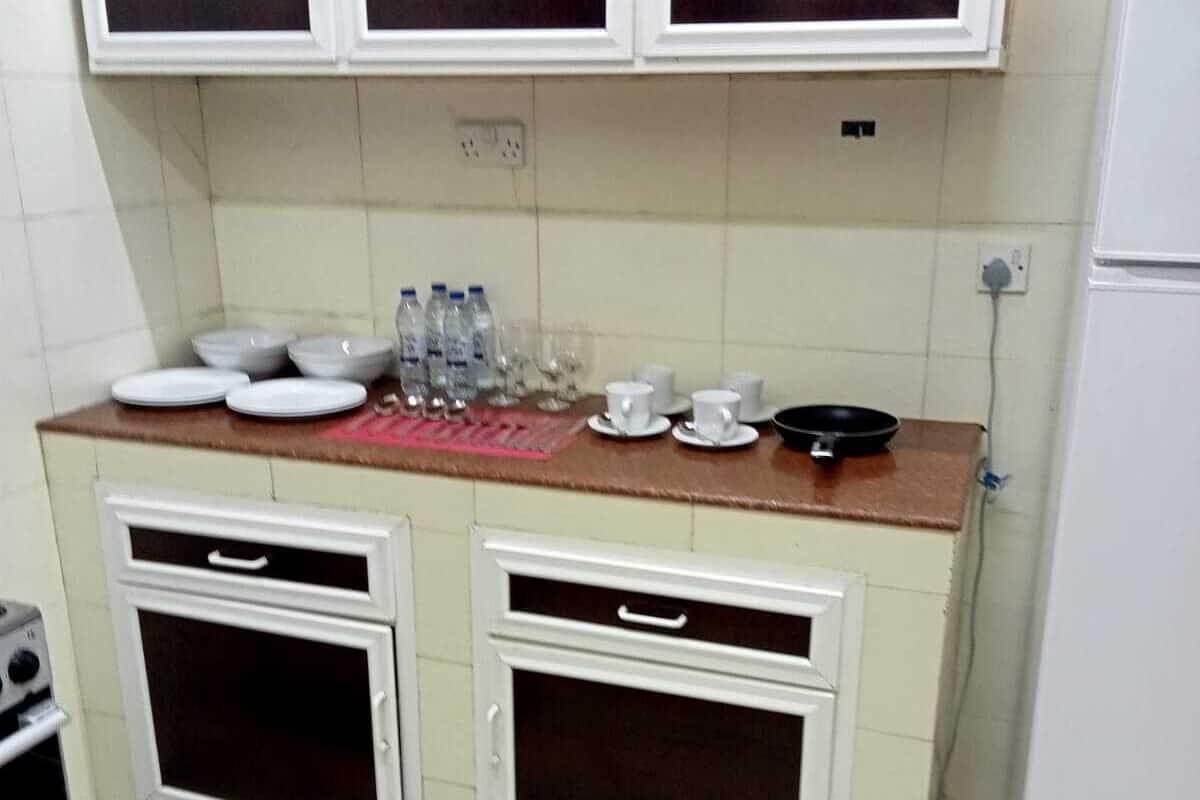 Two-Bedroom Apartment | Cozinha privada