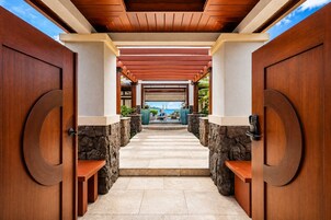Entrada do alojamento