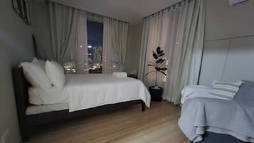 Condo, 1 quarto, acessível, varanda | 2 quartos, quartos à prova de som