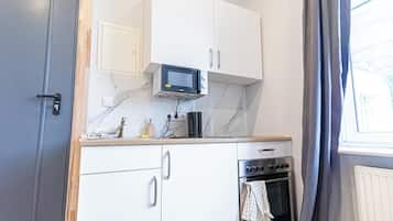 Quarto Duplo Básico | Kitchenette privada