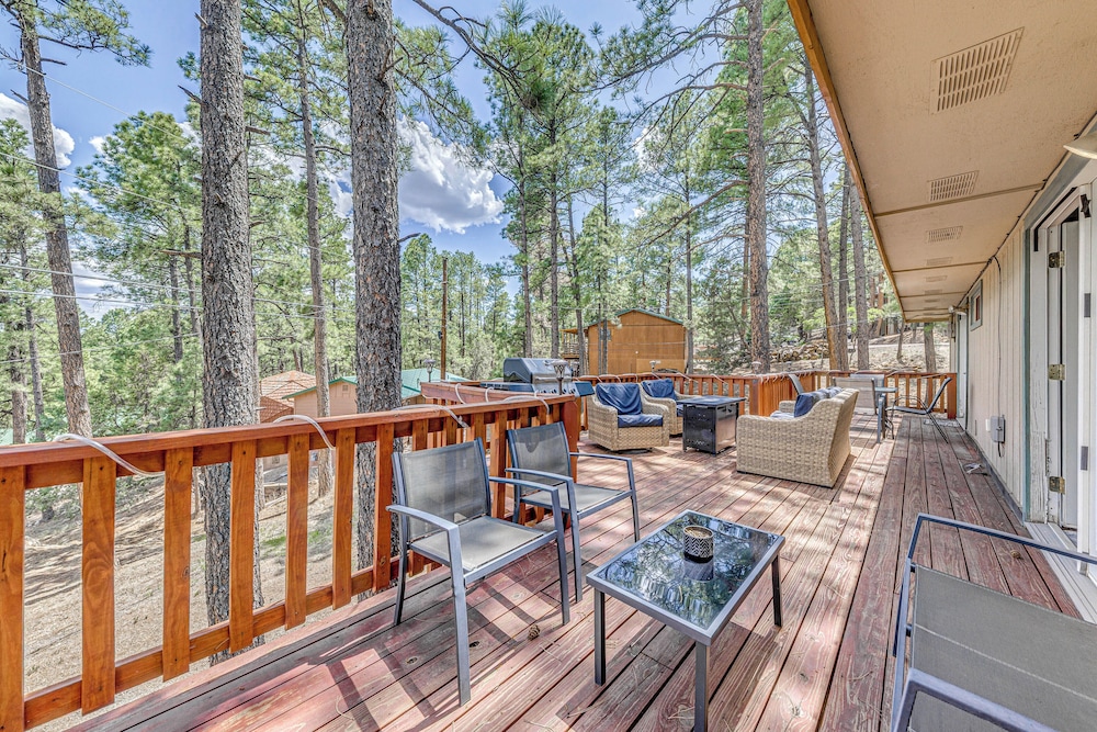 1 Block To Hiking: Ruidoso Home W/ Game Room - New Mexico