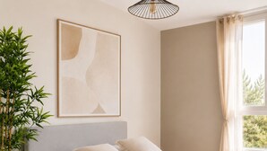 Apartamento Familiar, Vista para a cidade | Vista do quarto