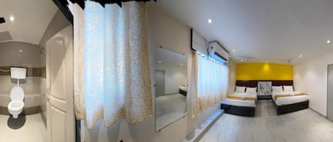 Quarto casal, vista para a cidade | Wi-Fi de cortesia