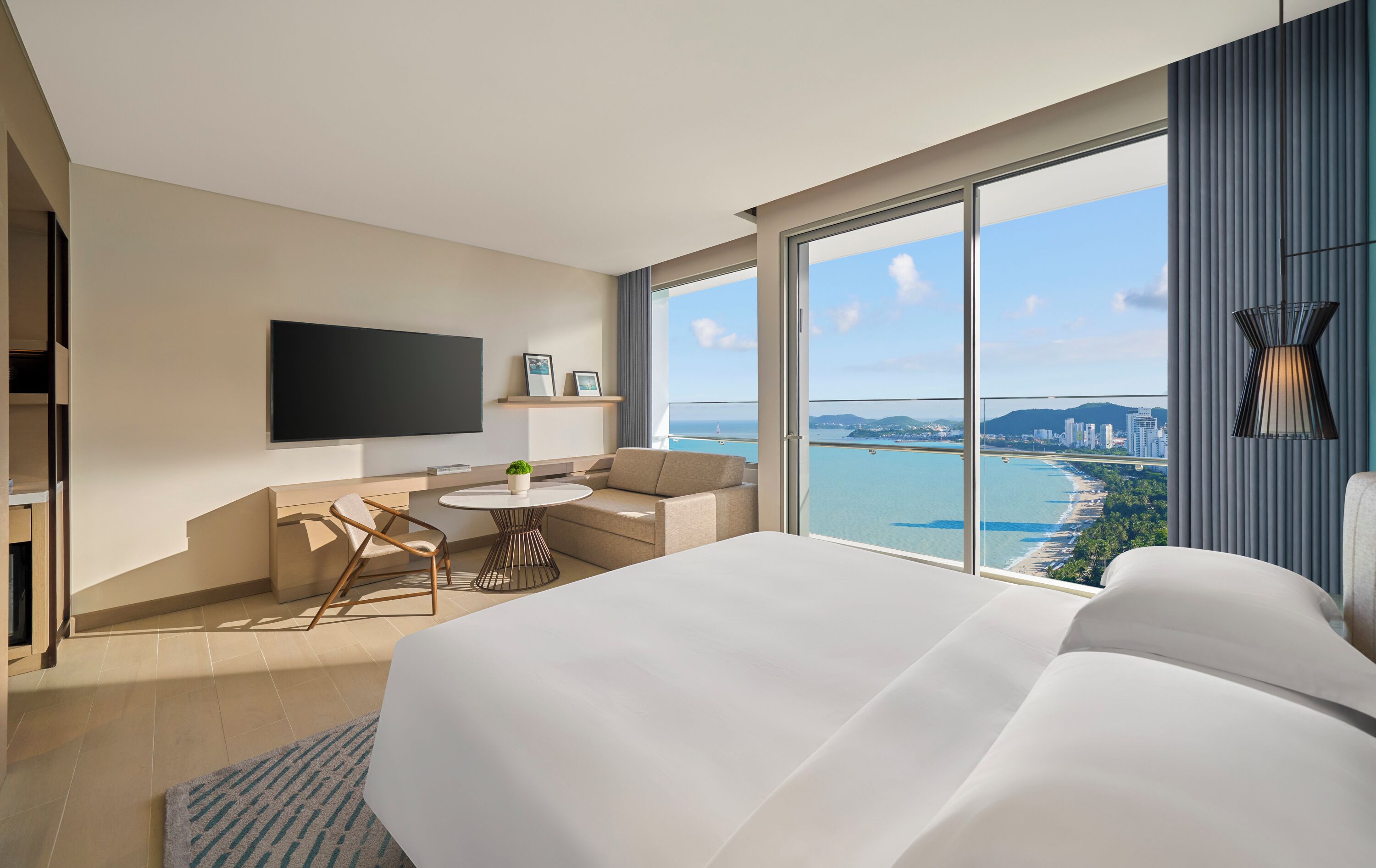 Quarto standard, 1 cama King, vista para o oceano | Vista do quarto