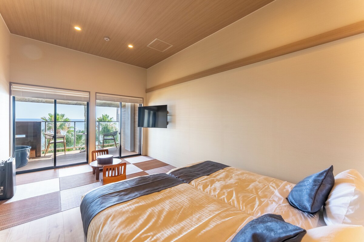 Quarto, para não fumantes, terraço (Corner,JPW,Shigarakiyaki openair bath) | Wi-Fi de cortesia