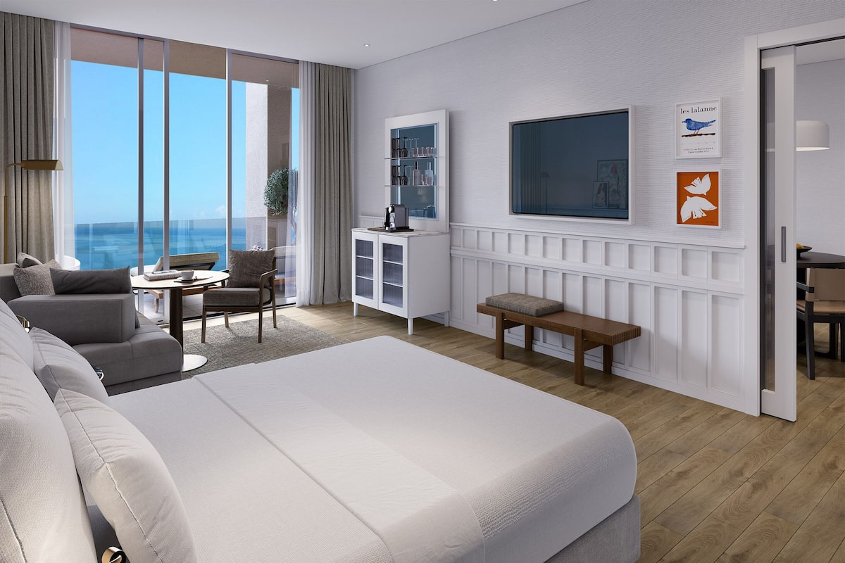 Suíte júnior | Frigobar, cofres nos quartos, ferros/tábuas de passar roupa