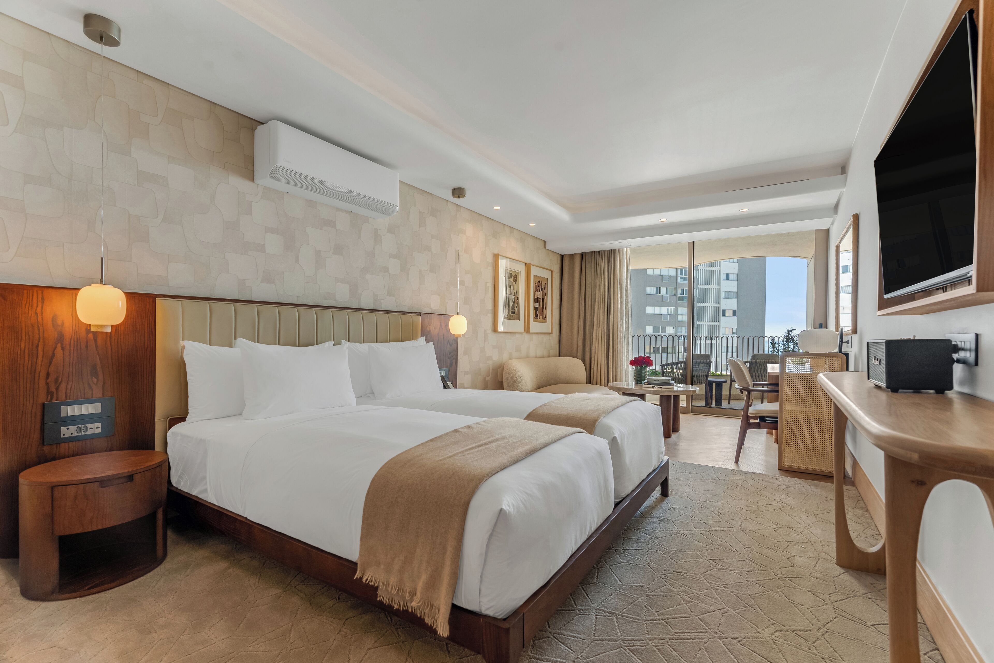 Quarto Clássico (Sea Facing) | Roupa de alta qualidade, minibar, ferro/tábua de engomar, Wi-fi grátis 