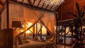 Suíte luxo, vista para a praia | Vista do quarto