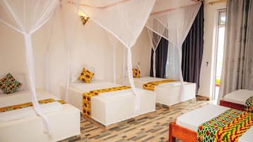 Quarto quádruplo | Cofres nos quartos, ferros/tábuas de passar roupa, Wi-Fi de cortesia