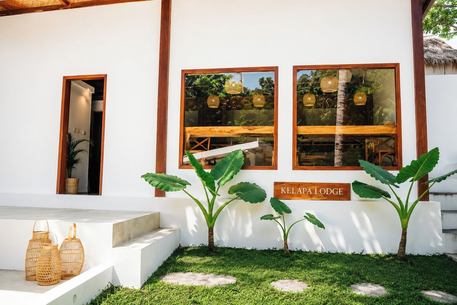 Fachada da propriedade