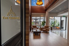 Sala de estar do lobby