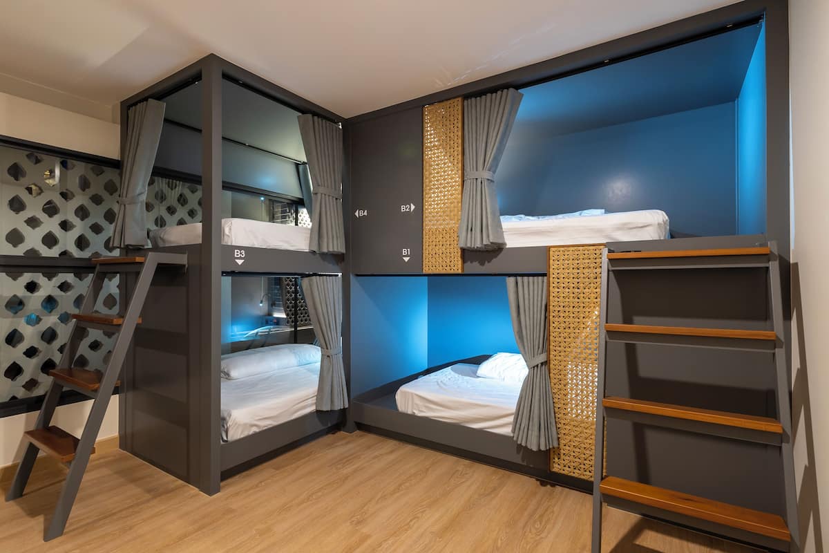 Mixed Dorm Bed | Wi-fi grátis, roupa de cama fornecida