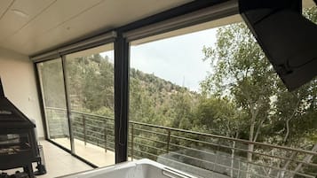 Apartamento de Luxo, vista para o jardim | Com mobília individualizada, Wi-fi grátis