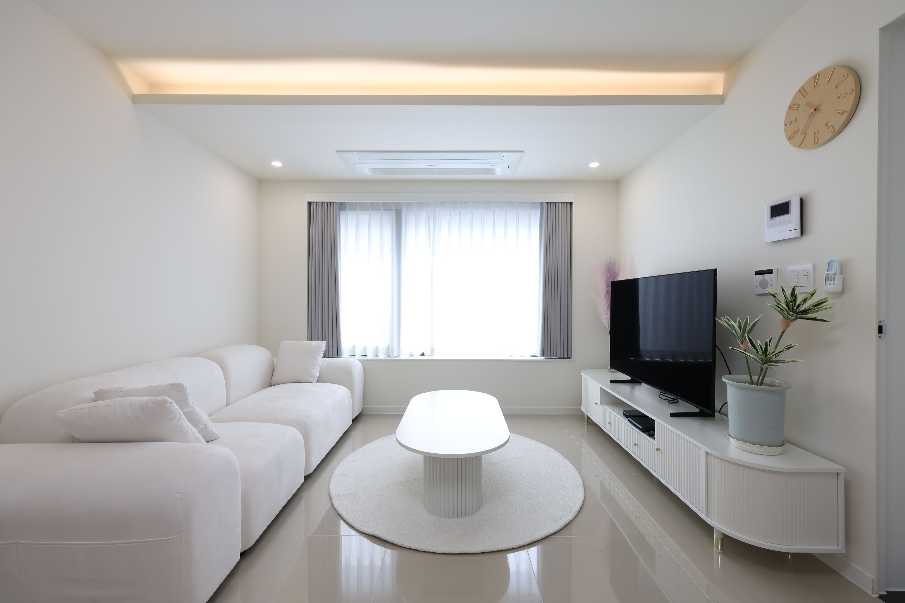 [Awestay302] Seoul Near Dmc/new, Full Option/sleeps7/2br,4 Beds,1ba/free Parking - Seoul