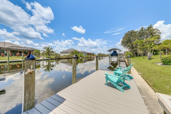 12 Mi To Gulf: Port Charlotte Home W/ Boat Dock - Florida