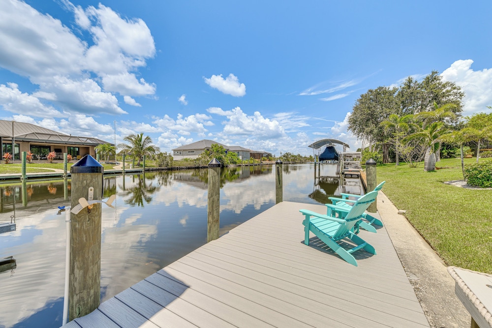 12 Mi To Gulf: Port Charlotte Home W/ Boat Dock - Punta Gorda, FL