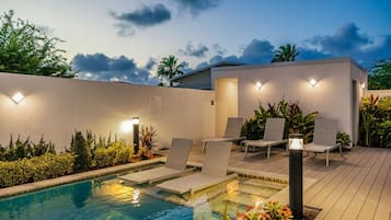 Apartamento luxo, vista para o jardim | Planta do andar