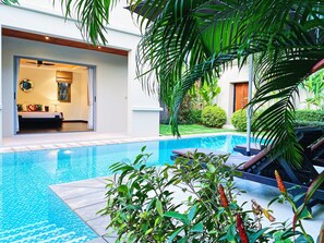 Villa, 2 quartos, fumadores, piscina privativa | Piscina | Piscina exterior