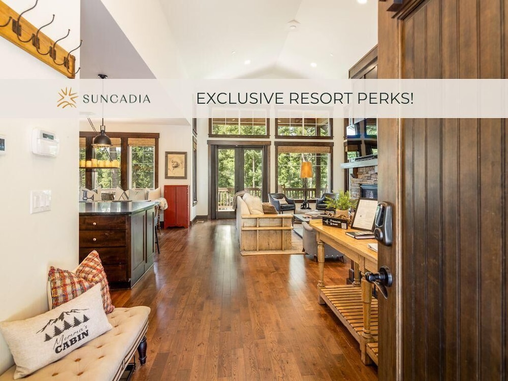 Suncadia 3 Bdrm Golf View Home with Private Sauna - Kittitas County | Vrbo