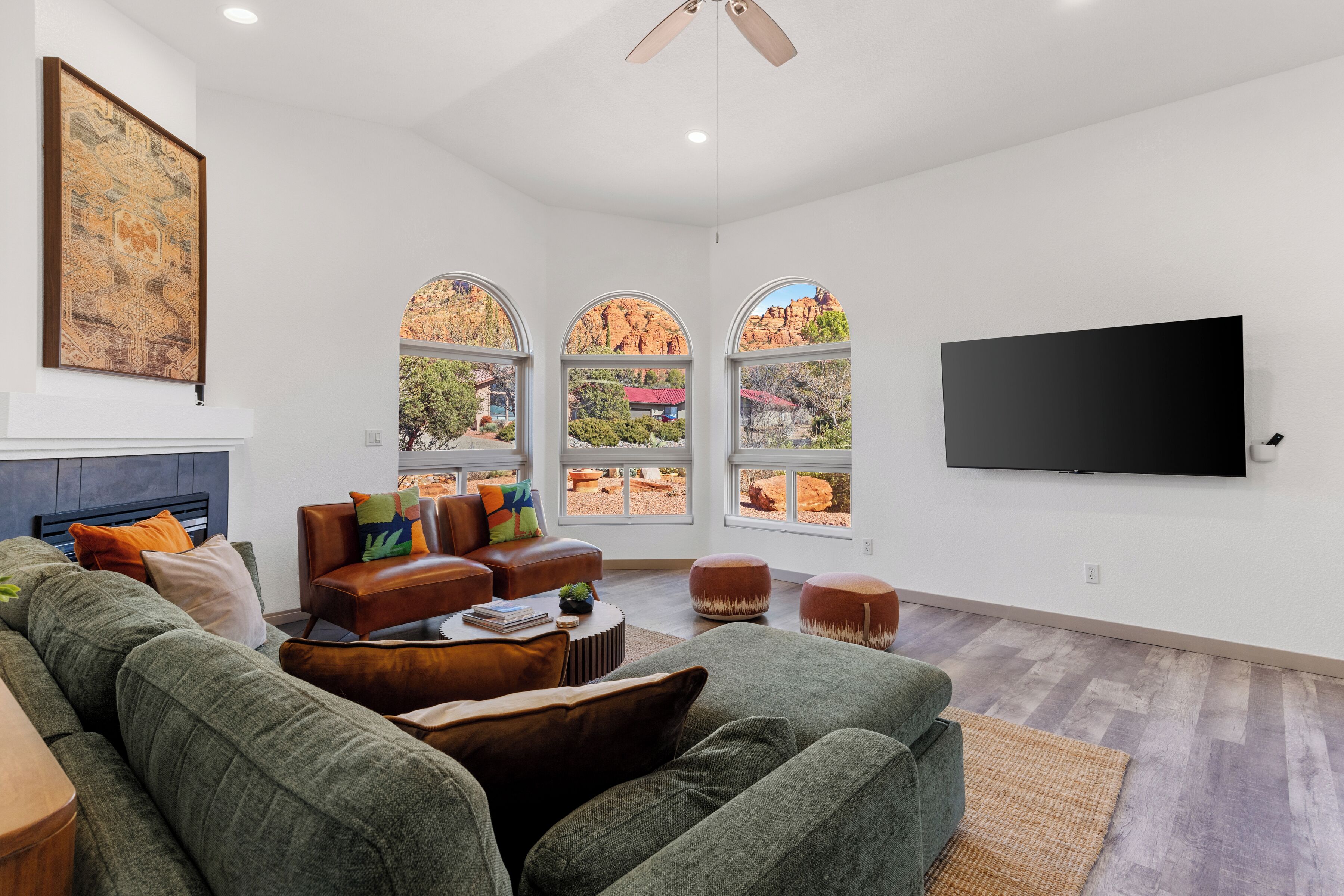 Scenery Home With Red Rock Views Pool Spa Game Room - Sedona