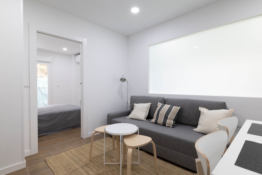 Candida Apartment With Mountain Views, Shared Garden, And Air Conditioning - Noia