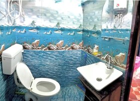 Quarto casal clássico, vista para a montanha | Banheiro