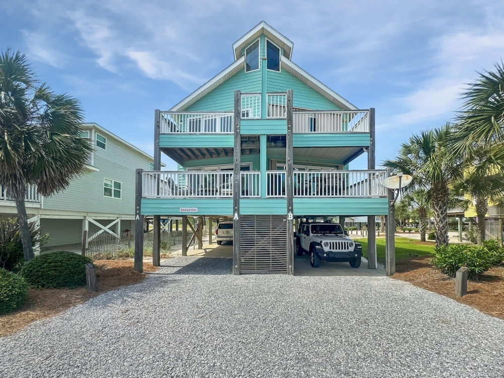 Duplex Beach Home For 6 With Balcony & Resort-style Amenities - 格爾夫海岸