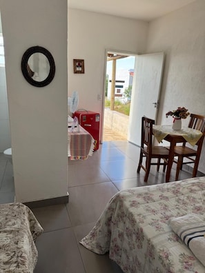 Chalé standard, vista para o jardim | Wi-Fi de cortesia