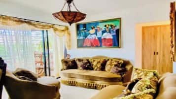 Apartamento, 3 quartos, fumadores | Sala