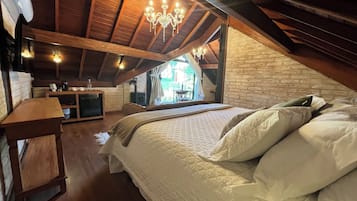 Cabana de Madeira Superior | Minibar, com decoração personalizada, Wi-fi grátis
