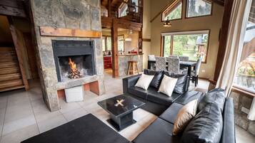 Televisor de ecrã plano de 32 polegadas com canais por cabo