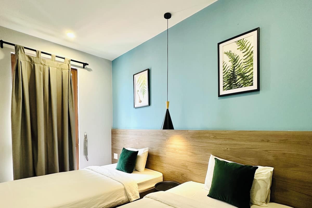 Quarto Deluxe, vista para o oceano | Roupa hipoalergénica, com decoração personalizada, secretária