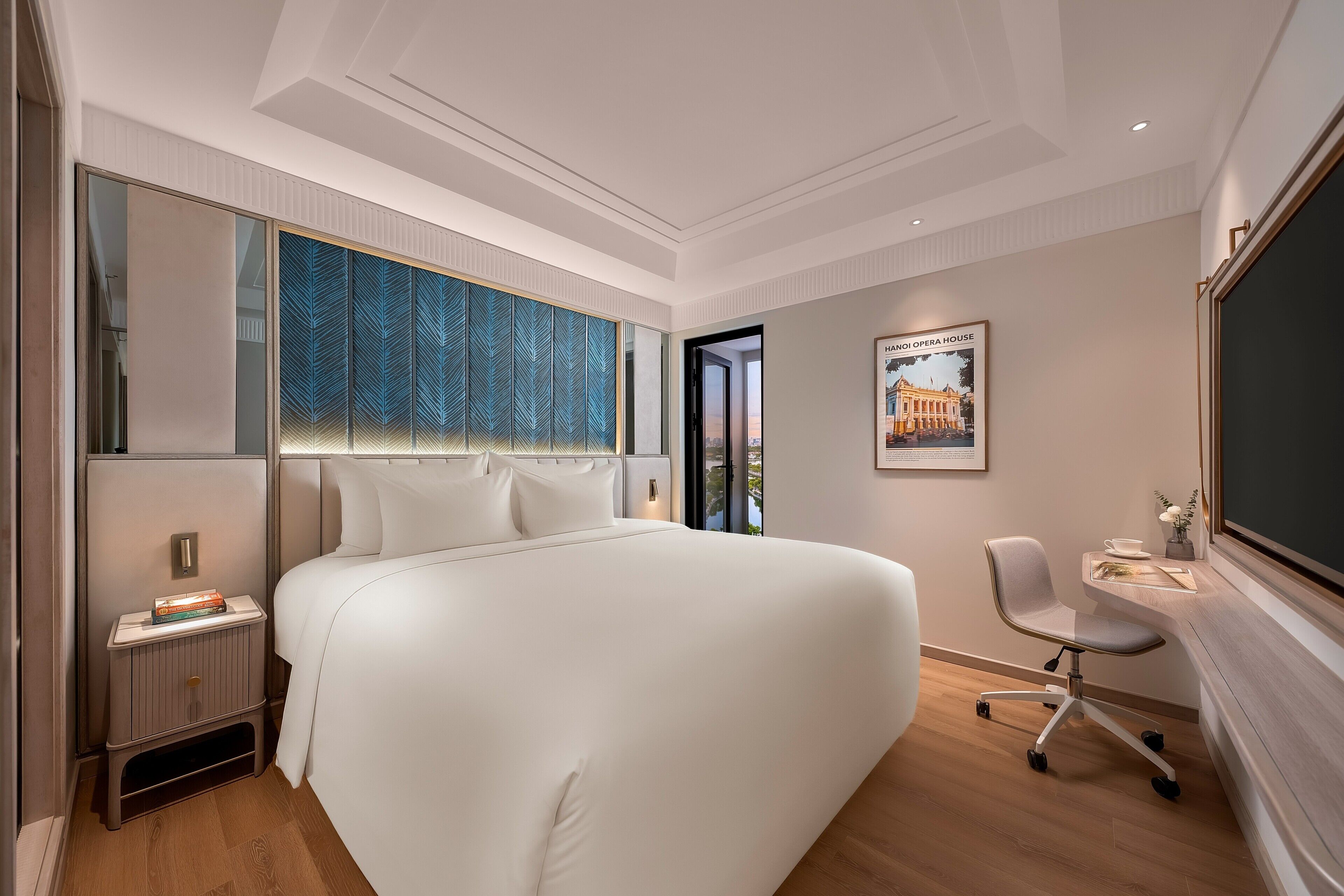 Quarto casal ou duplo superior, sem janelas | Frigobar, cofres nos quartos, escrivaninha