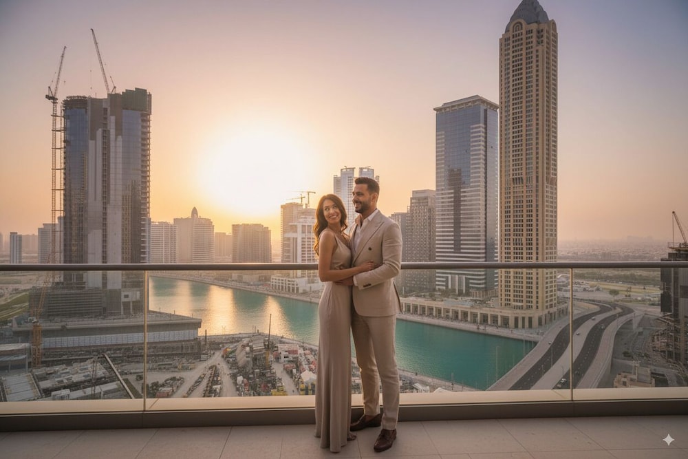 Keyrock Living - 1br With Lake View - Dubai