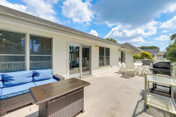 2 Mi To Bethany Beach: Home W/ Furnished Deck - Bethany Beach, DE