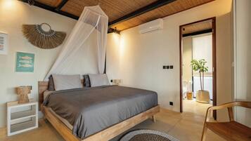 Villa Familiar, vista para o oceano | Lençóis de algodão egípcio, roupa de alta qualidade