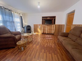 Suite Familiar, vista para a montanha | Sala de estar