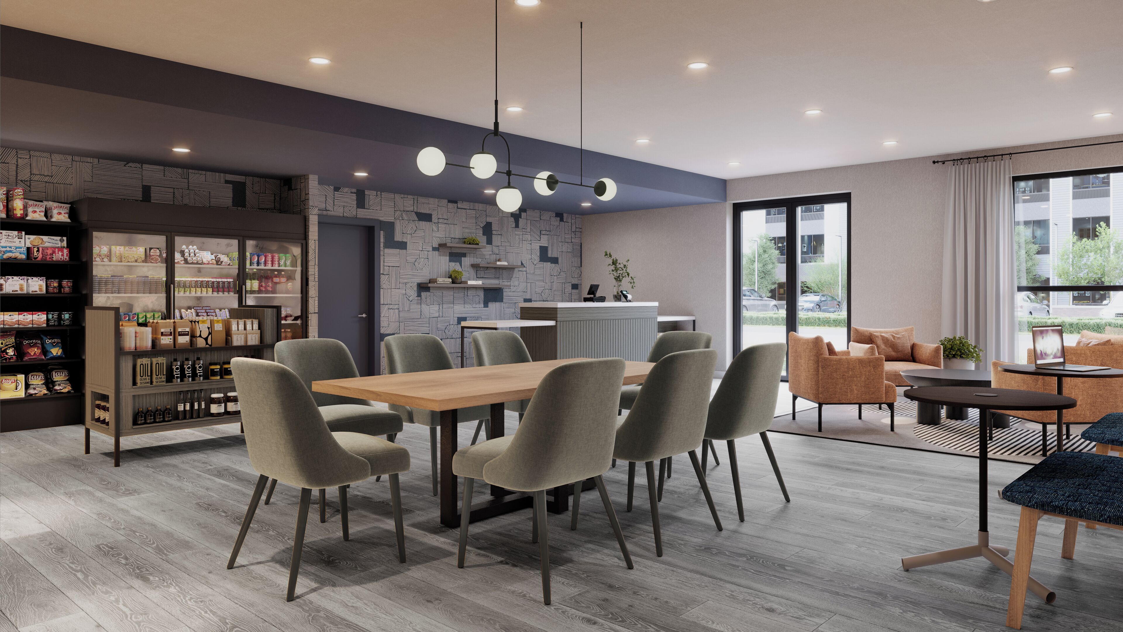 Pequeno-almoço takeaway diário incluído 