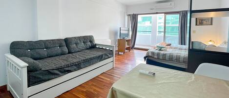 Apartamento, 1 quarto, acessível, para fumantes | Comodidades do quarto