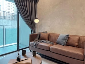 Apartamento Superior, 1 quarto, varanda, Vista para a cidade | Vista do quarto