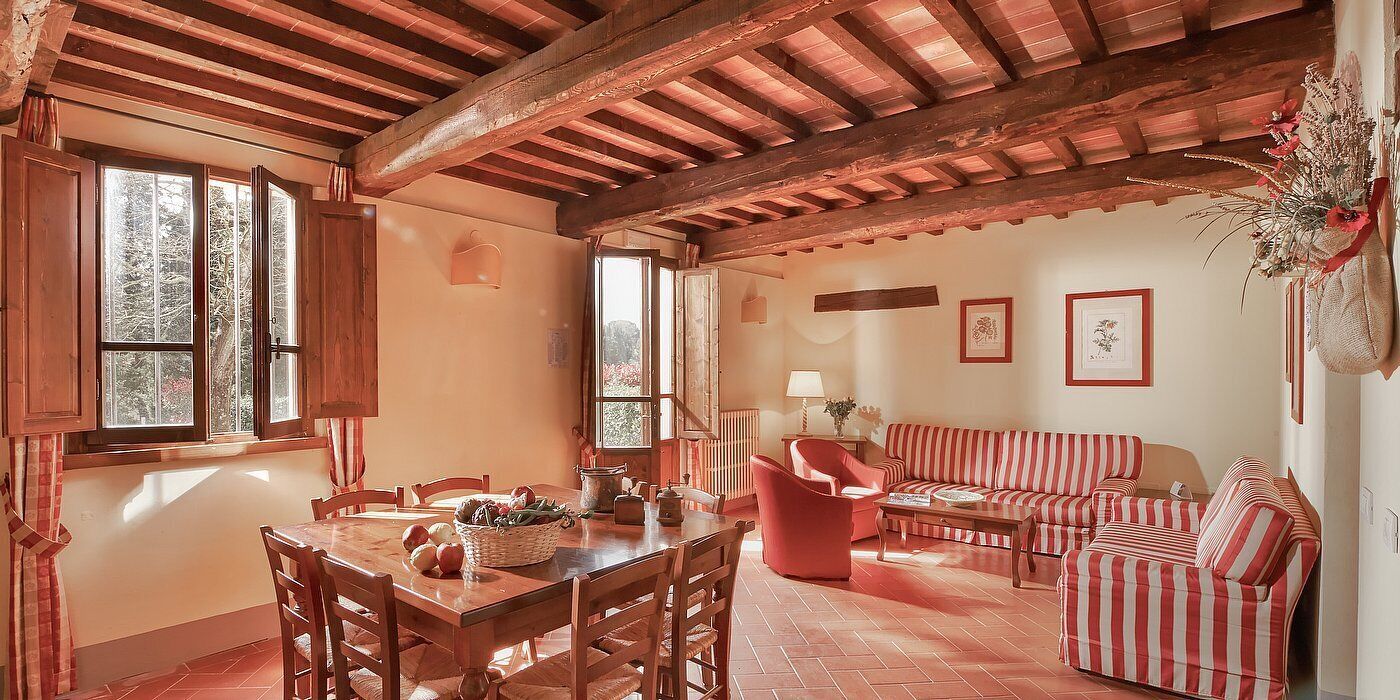 Casa Ramisia A: A Characteristic And Welcoming Two-story Apartment Surrounded By A Wonderful Park, With Free Wi-fi. - San Gimignano