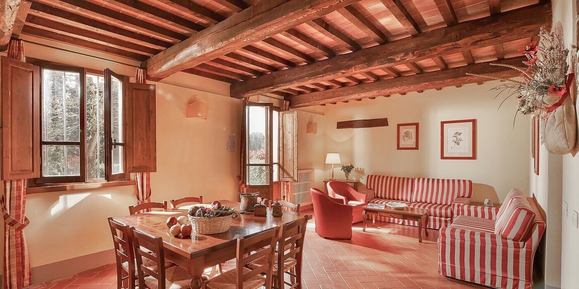 Casa Ramisia A: A Characteristic And Welcoming Two-story Apartment Surrounded By A Wonderful Park, With Free Wi-fi. - Volterra