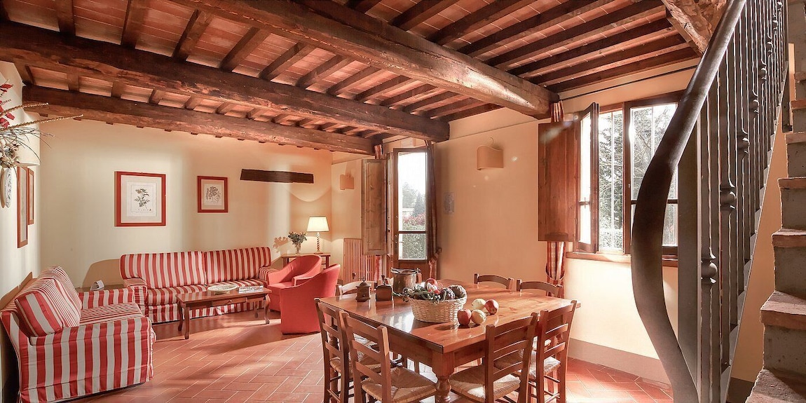 Casa Ramisia B: A Characteristic And Welcoming Two-story Apartment Surrounded By A Wonderful Park, With Free Wi-fi. - Volterra