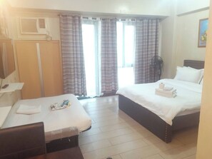 Apartamento, 1 quarto, sacada | 1 quarto