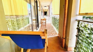 Apartamento, 1 quarto, acessível, para fumantes | Sacada