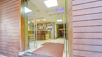 Entrada do alojamento