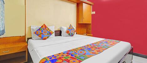 Lençóis de algodão egípcio, roupa de alta qualidade, cofre no quarto