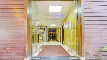 Entrada do alojamento