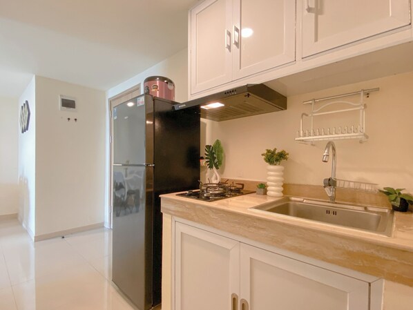 Apartamento standard | Cozinha privada | Chaleira elétrica